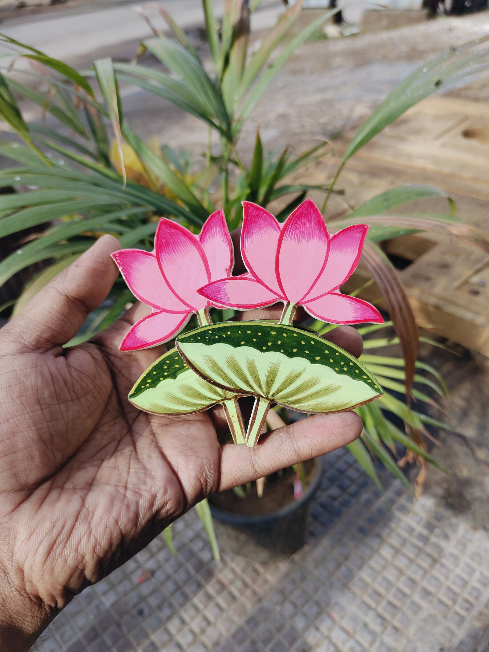 Mdf Lotus Flower Cutout Mdf Cutouts Small Cutouts / Wooden - Etsy