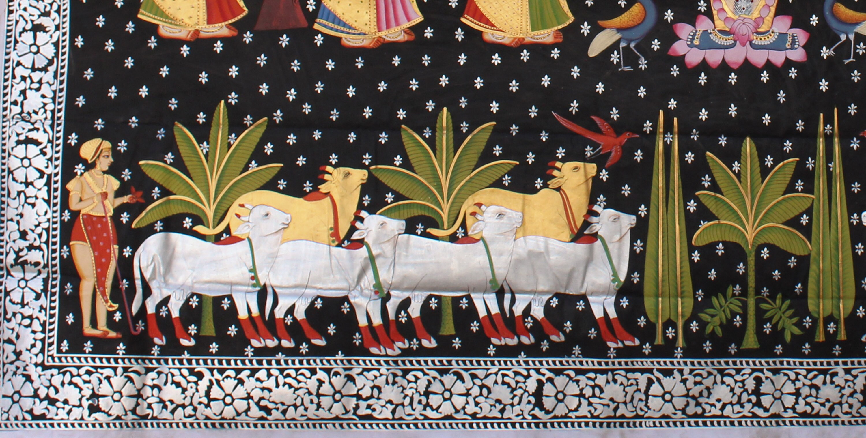 Traditional Wall Painting Indian Home Decor Indian Royal Pichwai Shree ...