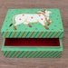 Beautifully Hand Painted Cow on Wooden Box, Trendy Jewelry Box ...