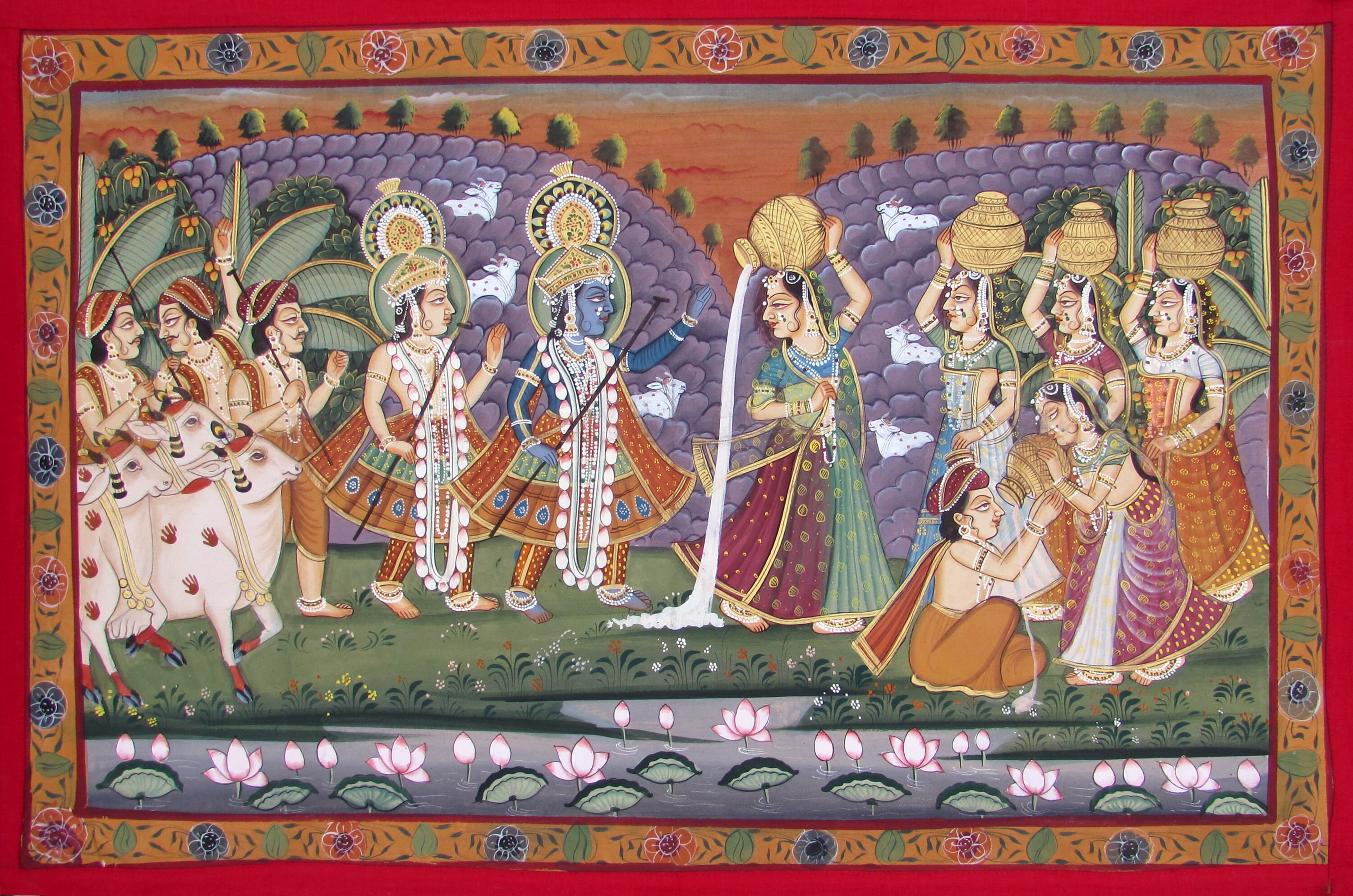 Beautiful Religious Shree Nath Ji Wall Decorative Horizontal - Etsy