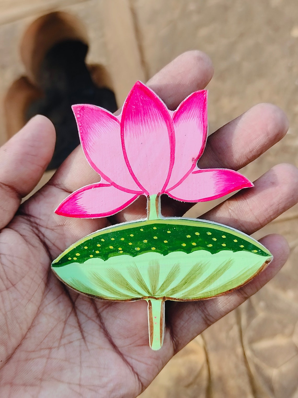 Mdf Lotus Flower Cutout Mdf Cutouts Small Cutouts / Wooden - Etsy