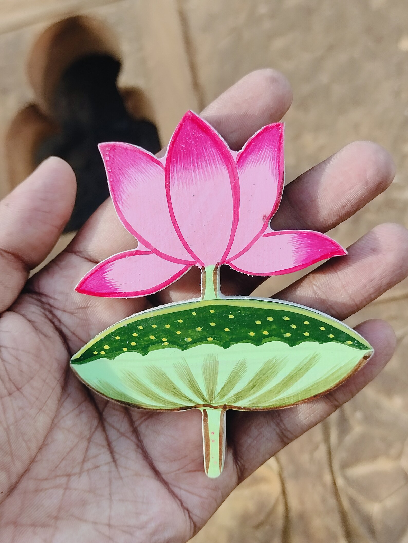 Mdf Lotus Flower Cutout Mdf Cutouts Small Cutouts / Wooden - Etsy