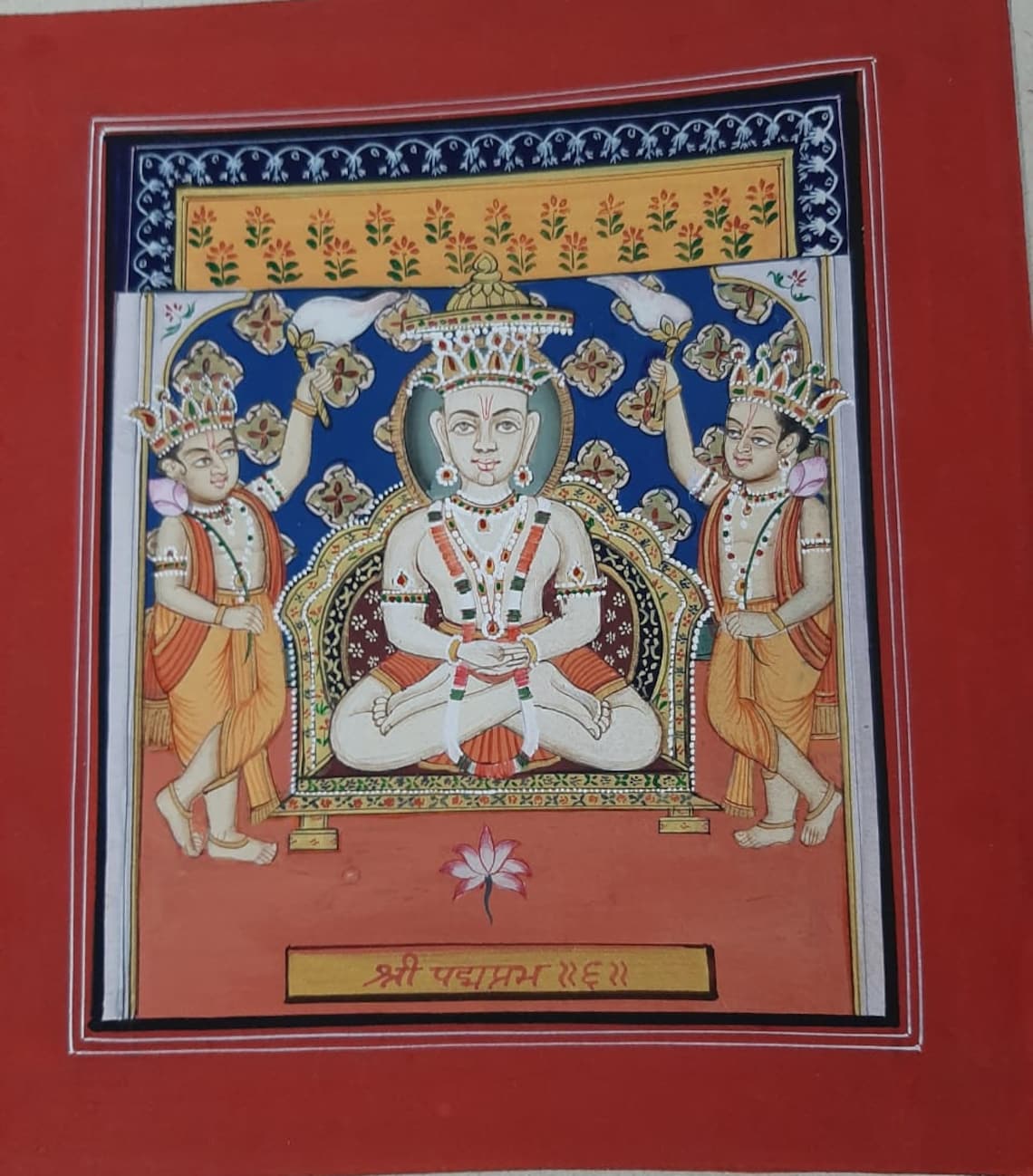 A Set of 24 Miniature Painting of Jain Thirthankar jain | Etsy India