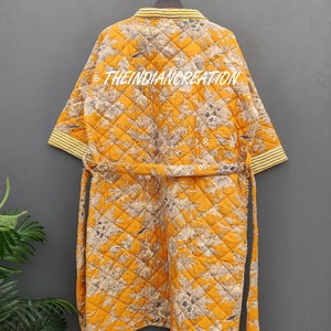 Cotton Quilted Robe, Quilted Kimono, Robes, Traditional Kimono, Cotton ...
