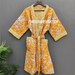 Cotton Quilted Robe, Quilted Kimono, Robes, Traditional Kimono, Cotton ...