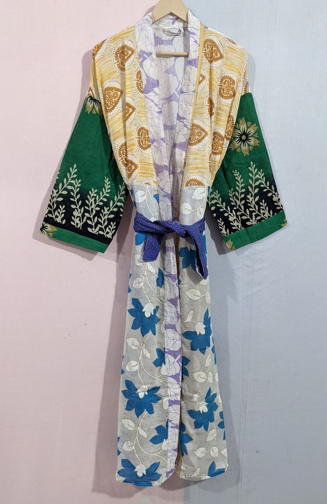 Vintage Saree Kimono/ Beach Robe/ Kimono Robe/ Swim Wear Robe/ - Etsy