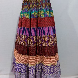 Wholesale Boho Patchwork Skirt,maxi Dress,patchwork Dress,hippie Skirt ...