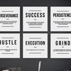 3x Company Core Values Motivational Wall Art Business Mission Statement ...
