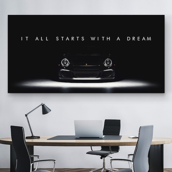 Dream Big Canvas - Etsy