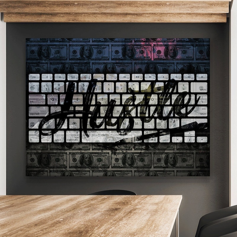 Hustle Wall Art - Etsy