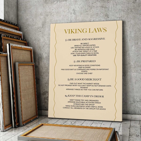 Viking Poster - Etsy