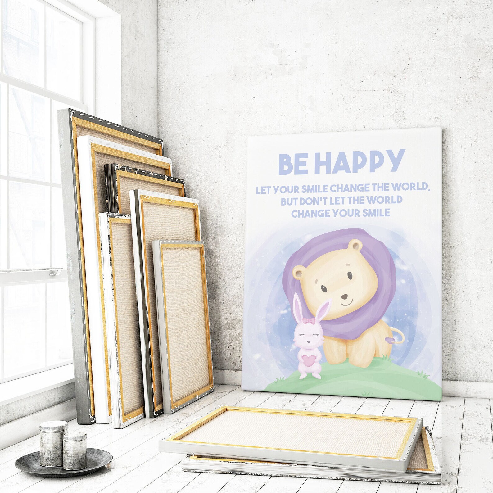 3 Piece Kids Inspirational Wall Art Canvas Prints Child Room - Etsy