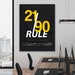 Unstoppable Pursuit Motivational Wall Art, Pursue Goals Sign, Humility ...