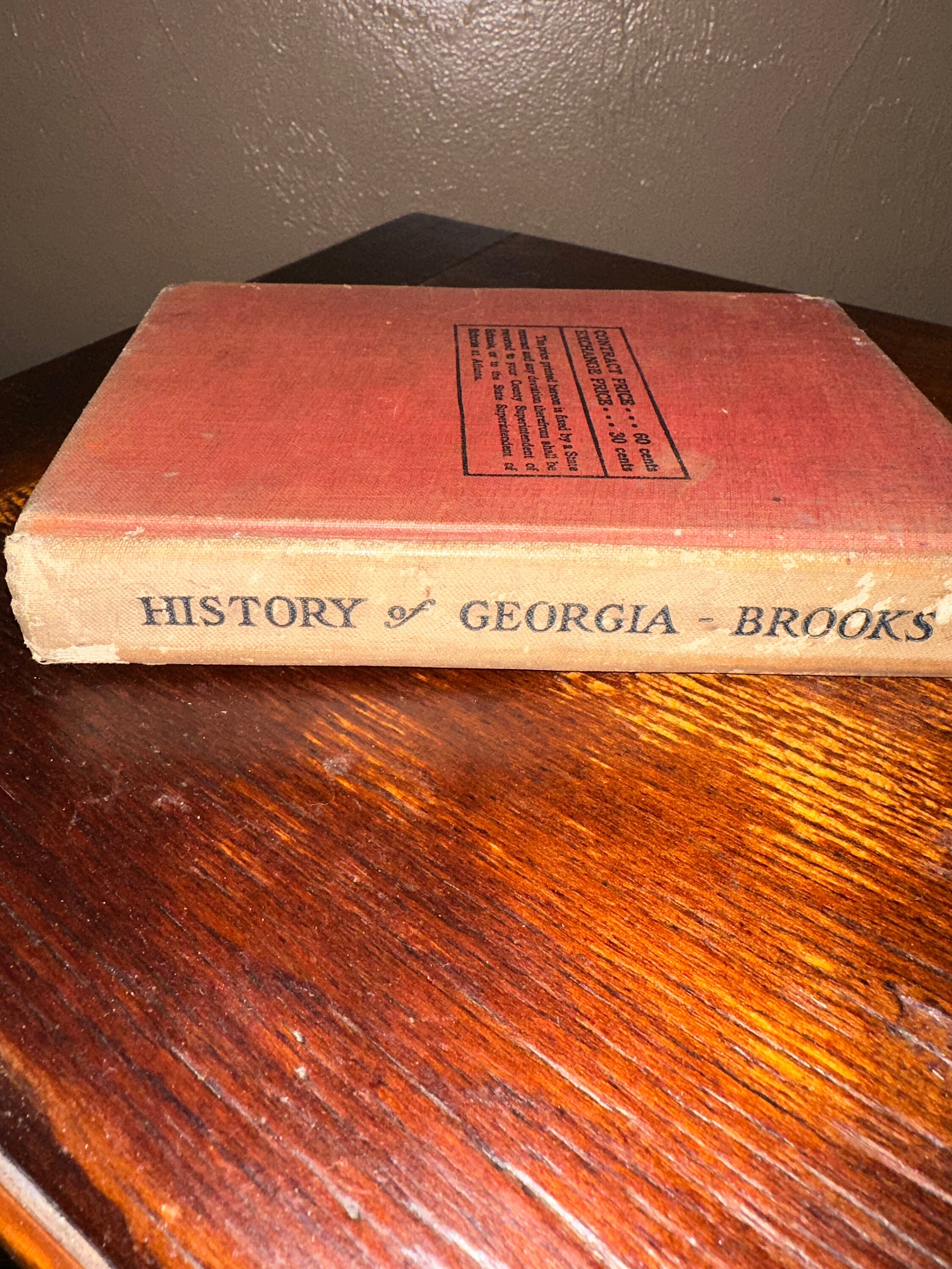 History of Georgia R.P. Brooks 1913 - Etsy