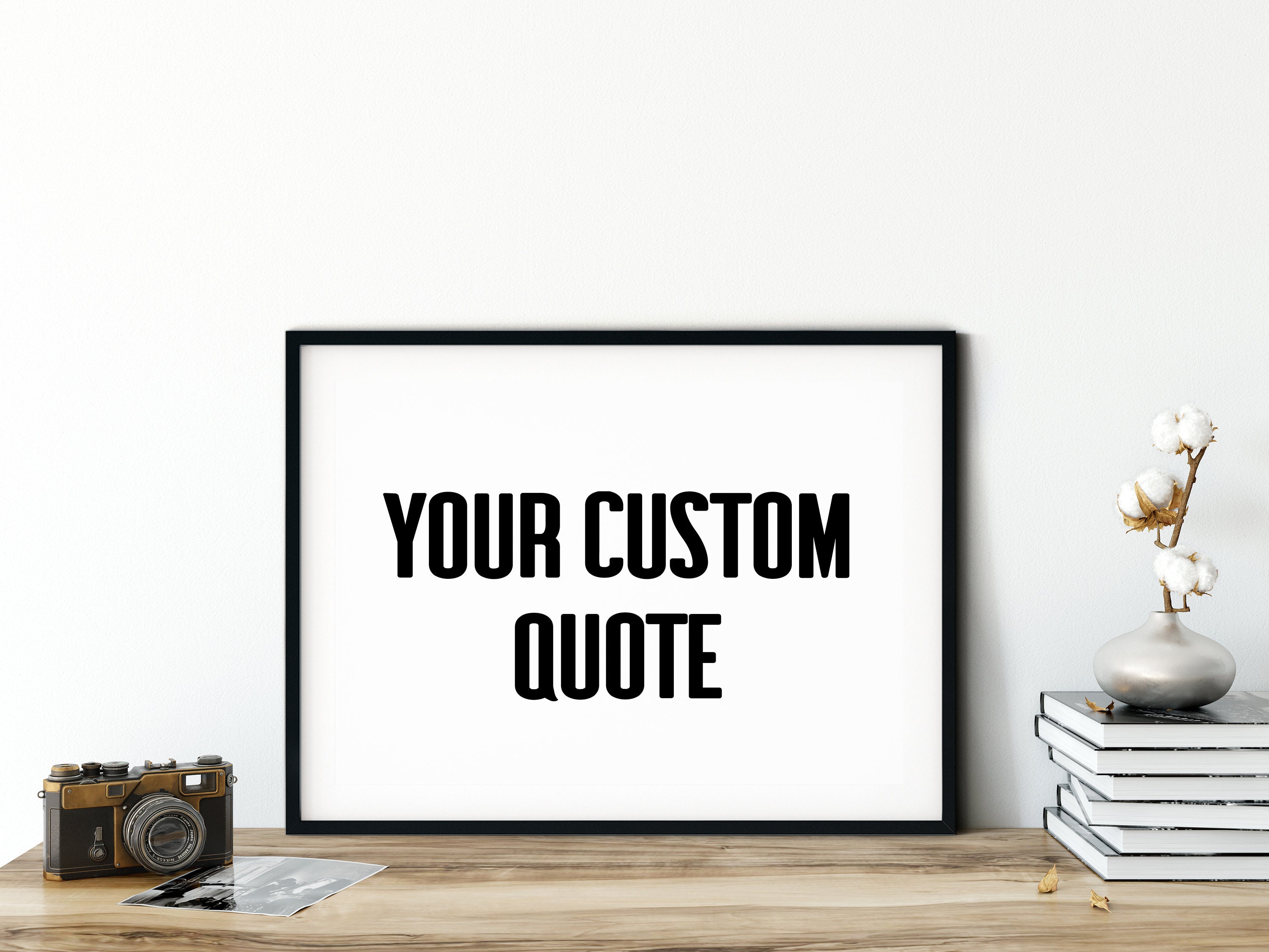Custom Quote Print Custom Text Print Custom Wall Art - Etsy UK