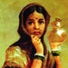 Padmini by Raja Ravi Varma Canvas Roll Canvas Roll unframed - Etsy