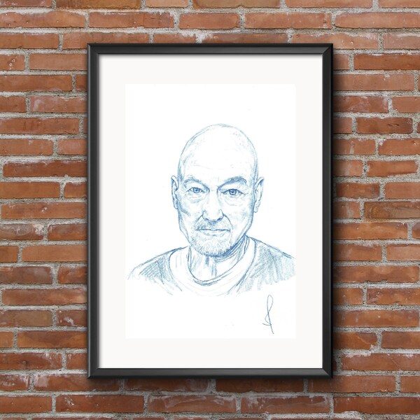 Patrick Stewart - Etsy