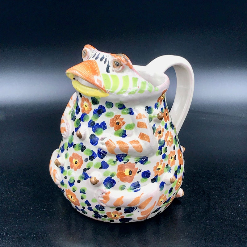 Frog Pitcher - Etsy