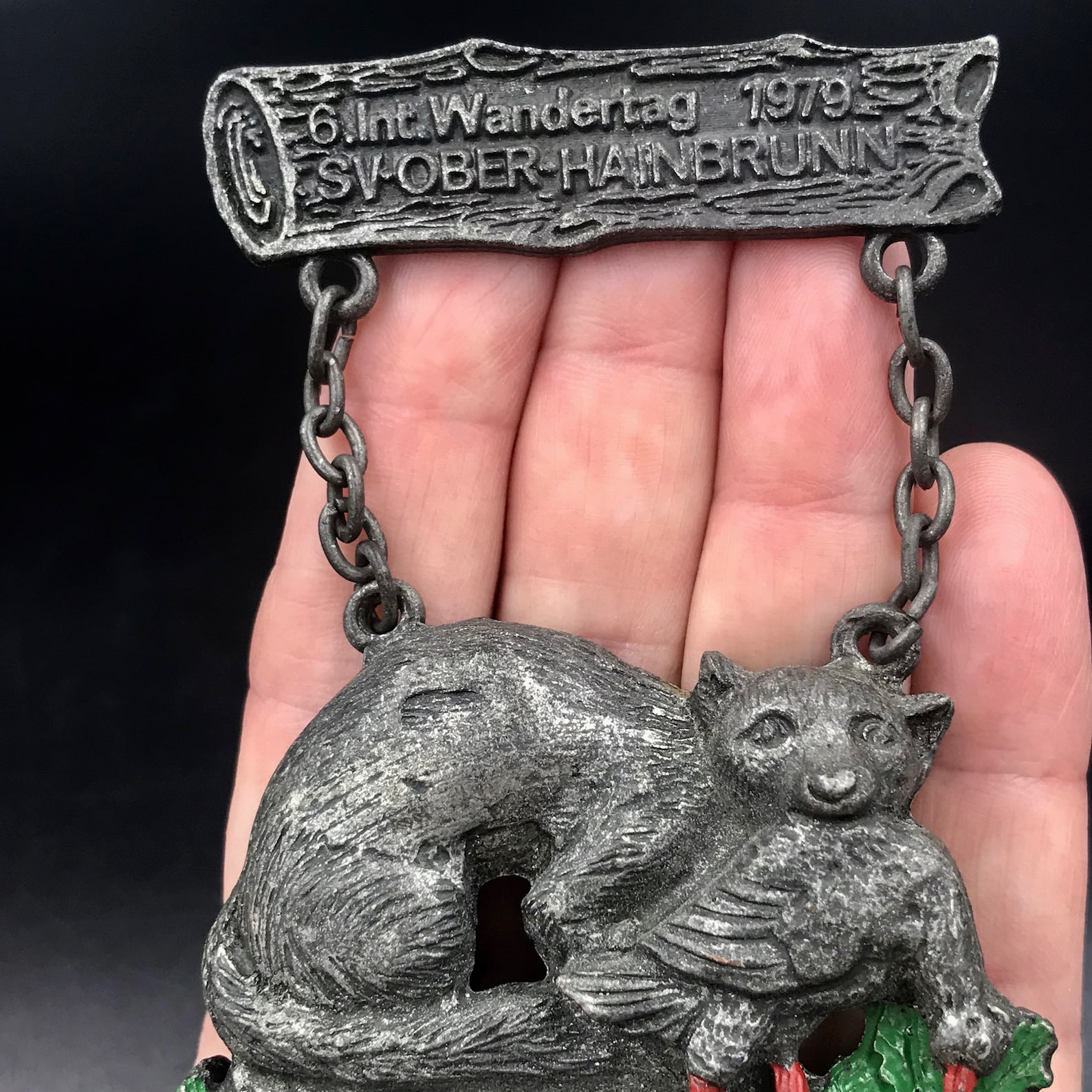 1979 WANDERTAG Volksmarch German Hiking Medal Marten With | Etsy