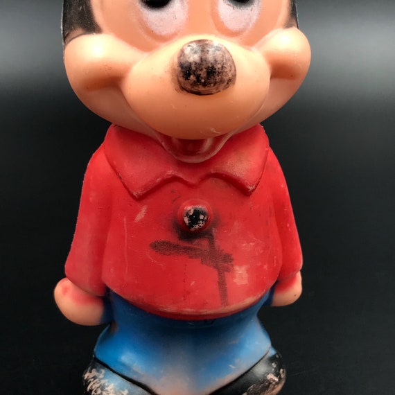 Vintage Walt Disney Productions Mickey Mouse Lucite Resin Figurine ...