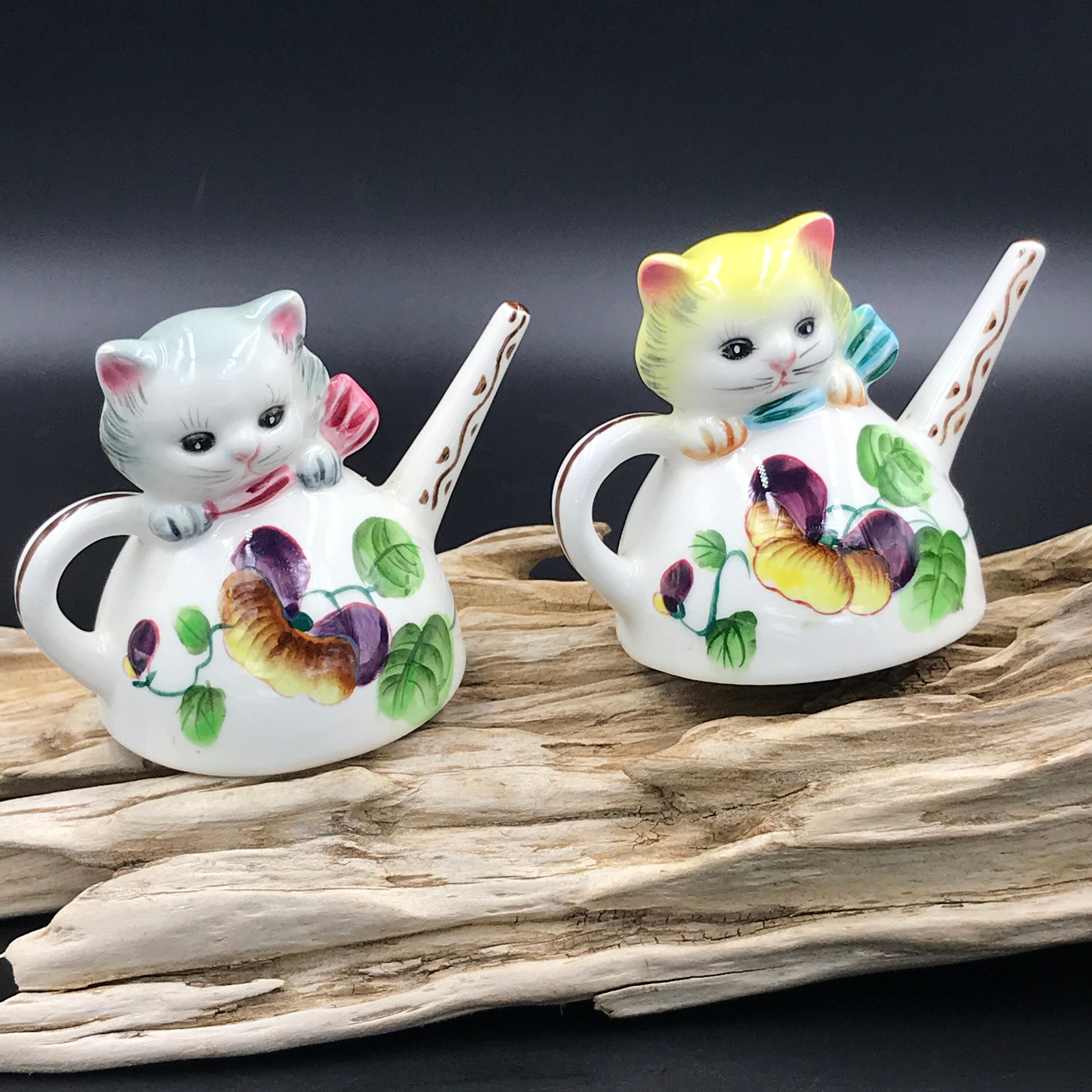 1950s Norcrest Miyao Kittens/cats in Teapots Salt & Pepper | Etsy