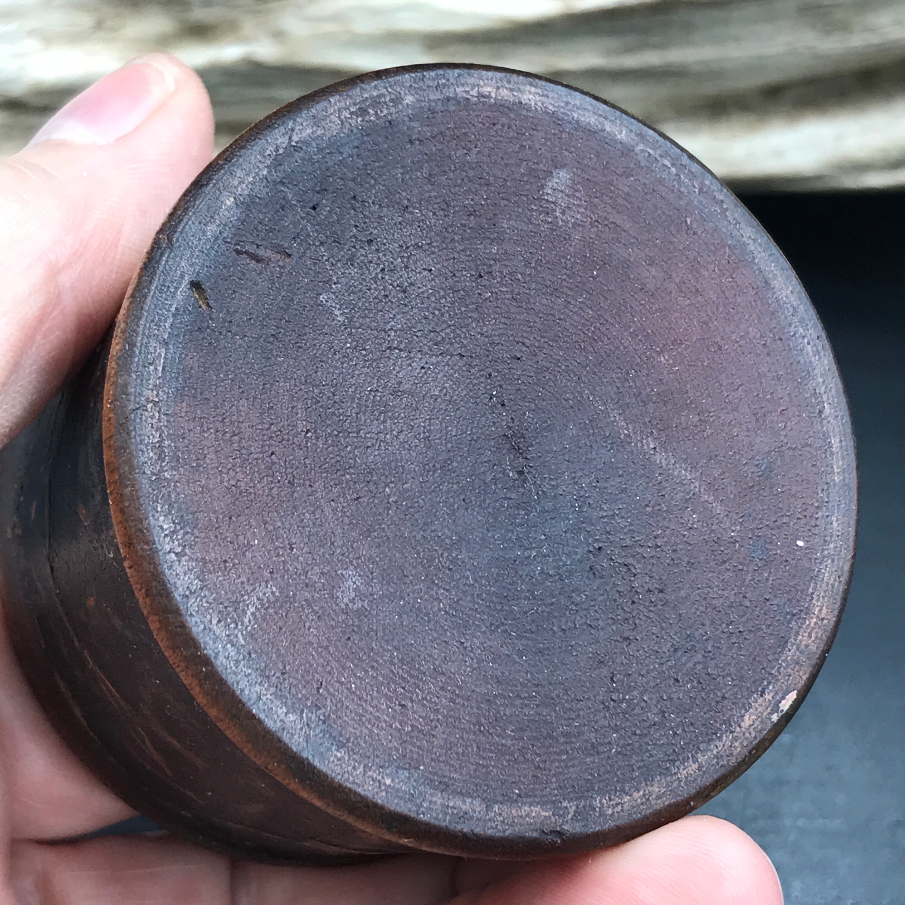 VTG to Antique Turned Wood Treenware Box Bullet Shaped - Etsy