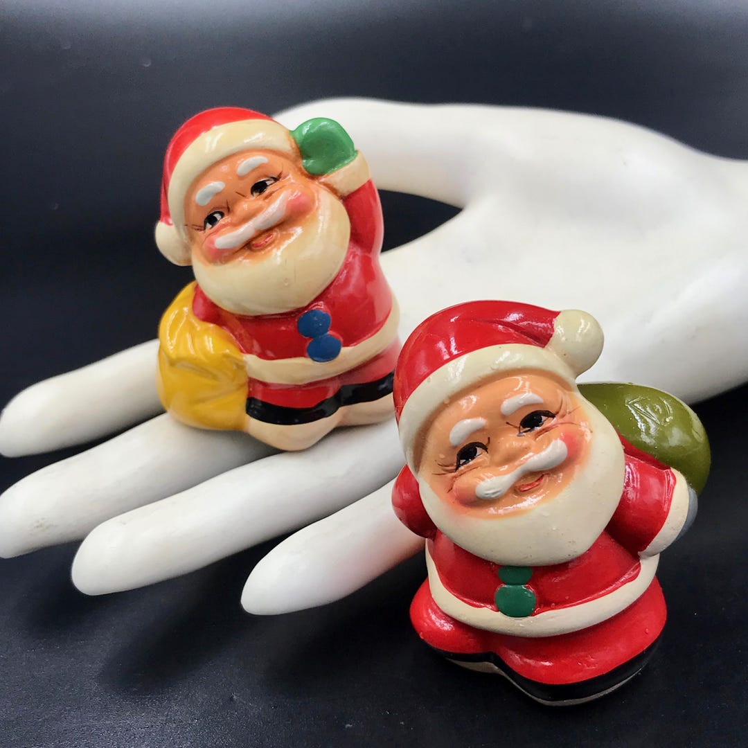 Set of 2 VTG Santa Claus Pencil Sharpeners Made in China, Christmas ...