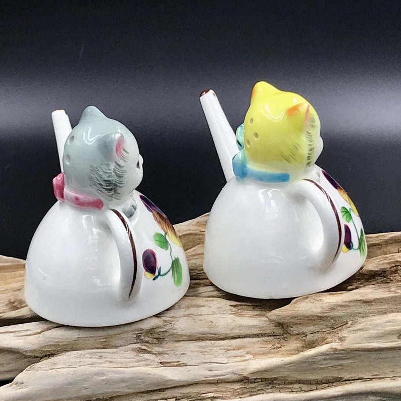 1950s Norcrest Miyao Kittens/cats in Teapots Salt & Pepper | Etsy