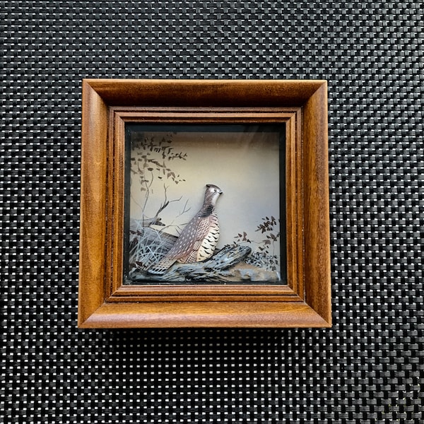 Grouse Shadow Box - Etsy