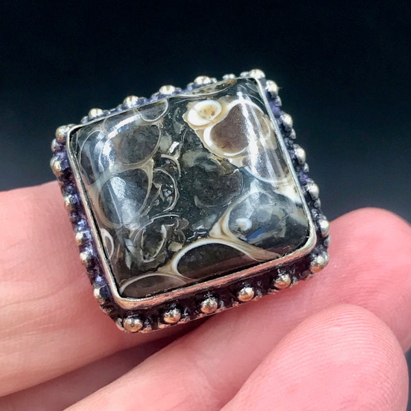 Jasper Ring - Etsy