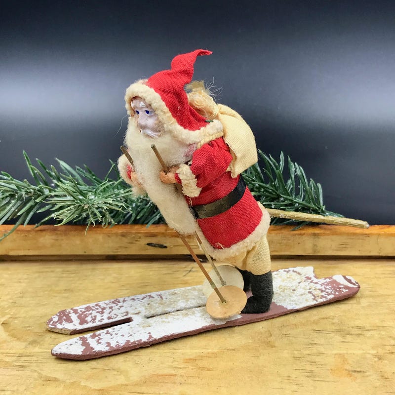 Clay Face Santa - Etsy