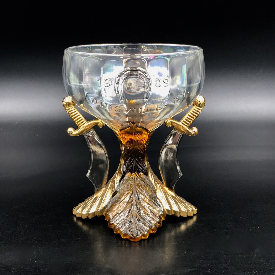 Antique 1909 Shriners Masonic Souvenir Glass Goblet Syria Pittsburgh ...