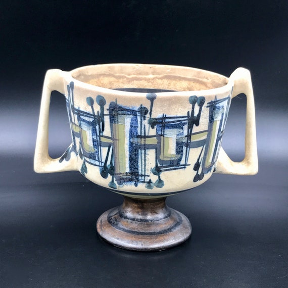 Mid-century Harsa Israel Studio Pottery Urn Vase Mid-century - Etsy