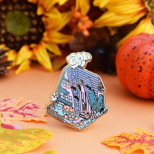 Vampire Enamel Pin - Etsy