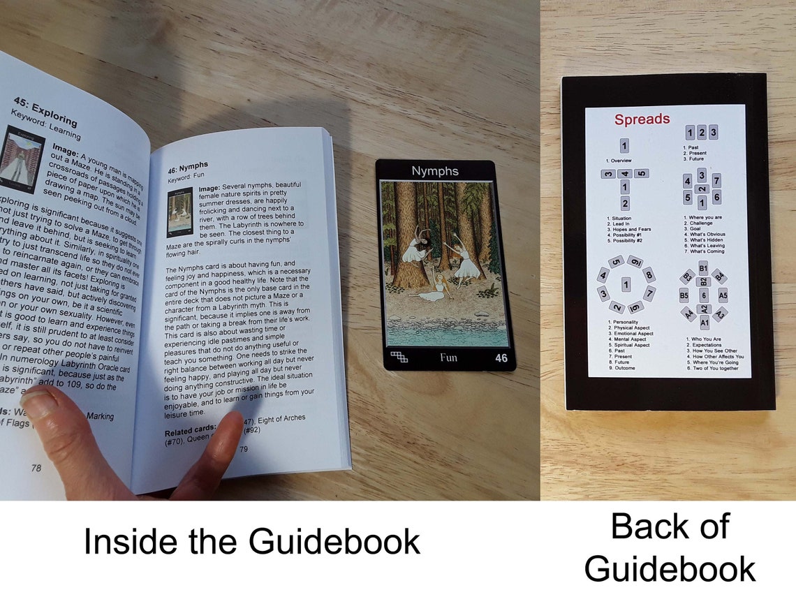 The Labyrinth Oracle: Cards for the Spiritual Path Oracle - Etsy