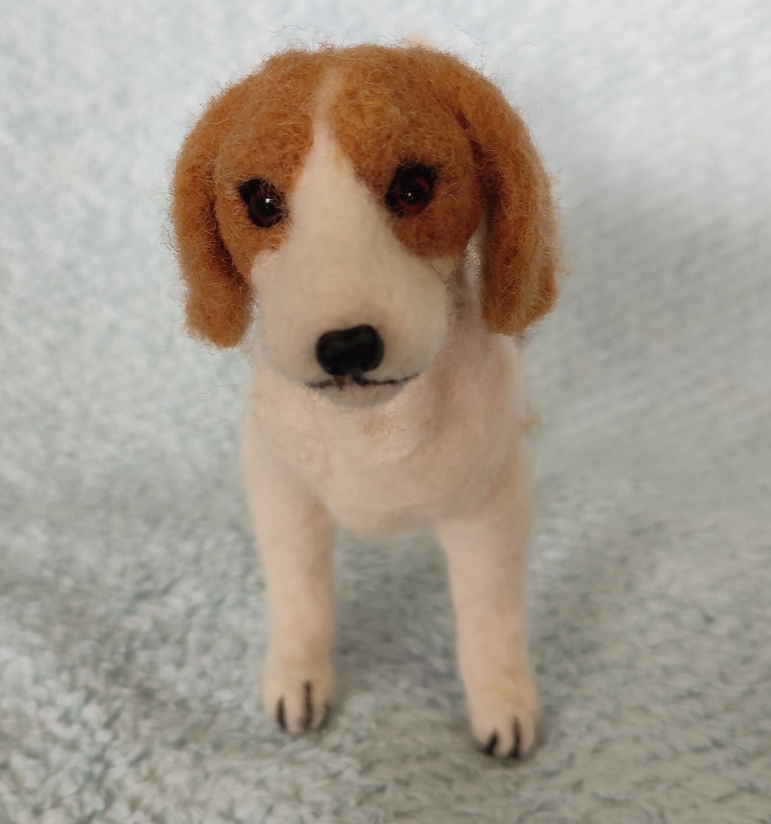 Needle Felted Beagle - Etsy