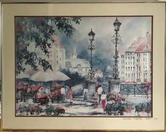 Lou Roman Watercolor - Etsy