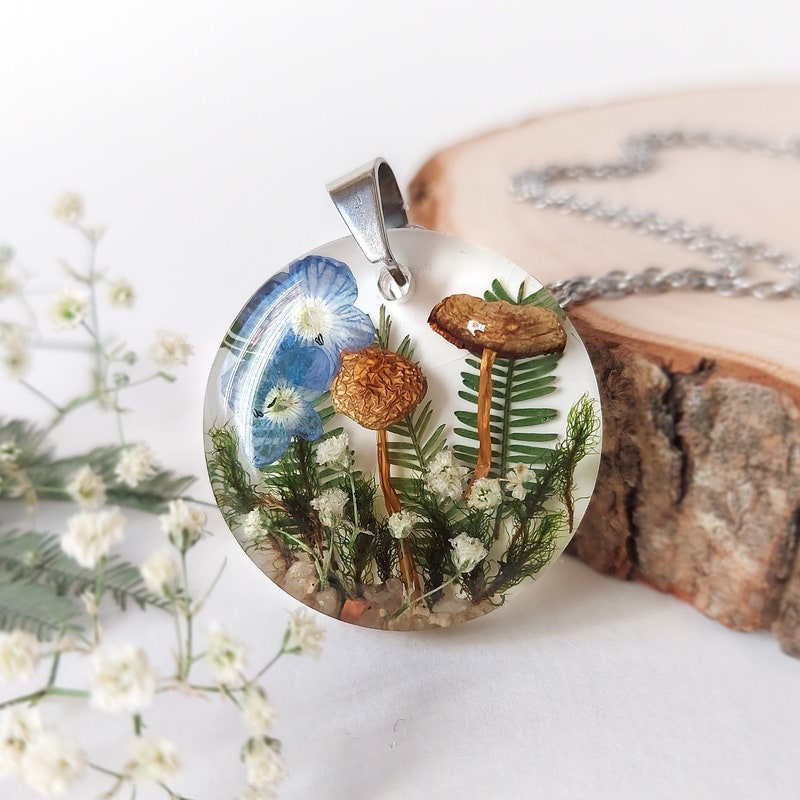 Botanical Necklace - Etsy