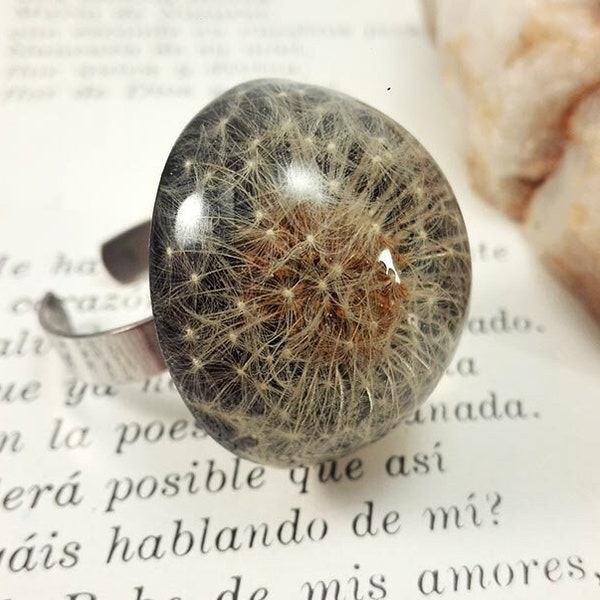 Dandelion Ring - Etsy