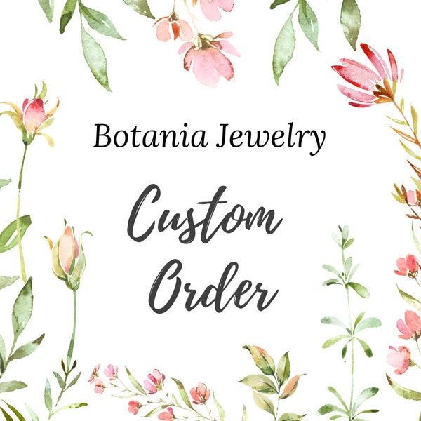 Custom Made Jewelry - Etsy