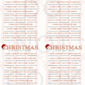 Christmas Trivia Game Bundle | Holiday Party Printable (PDF Download ...