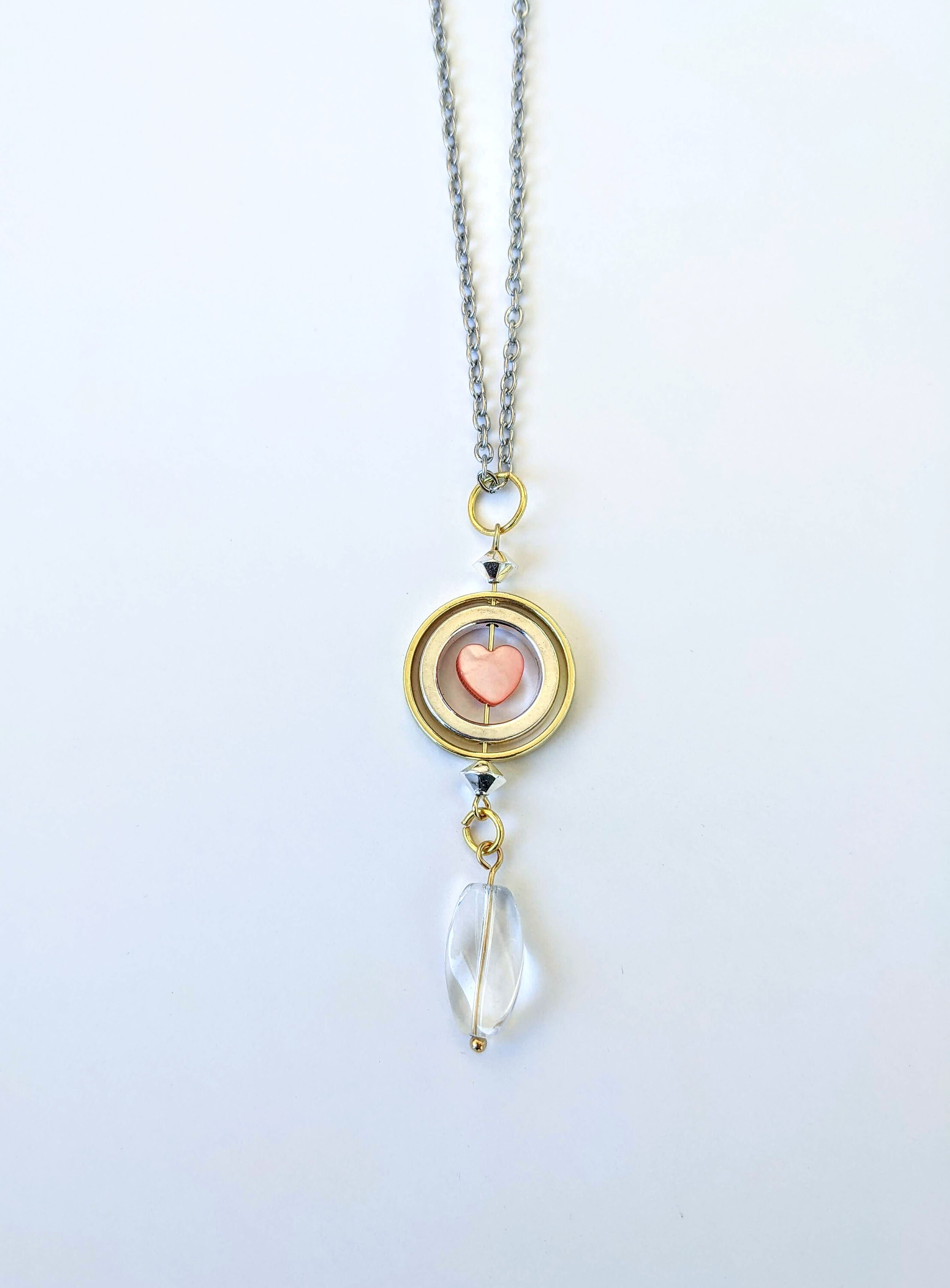 Double Spinner Fidget Necklace for Adults - Etsy