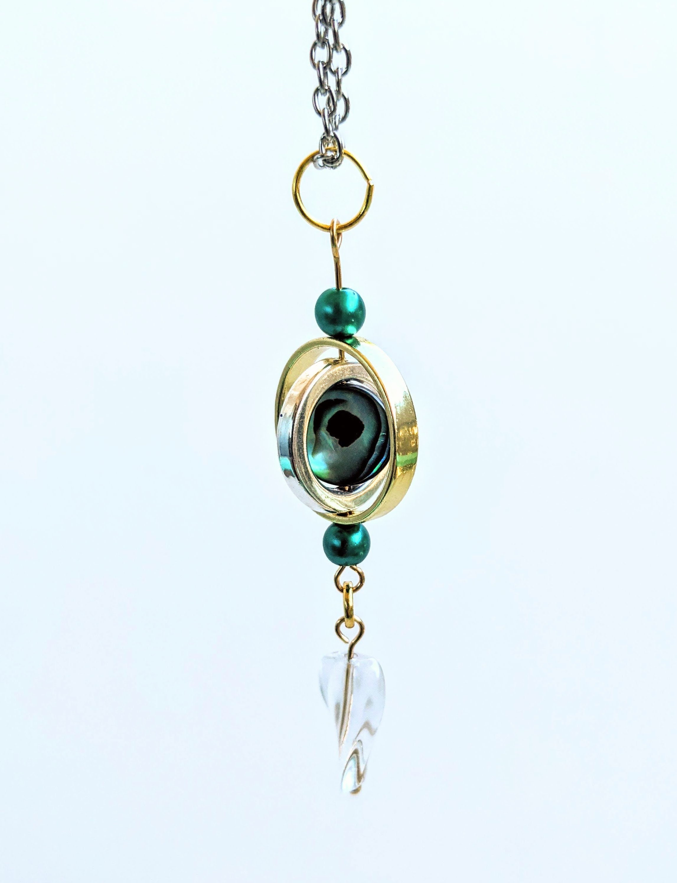 Double Spinner Fidget Necklace for Adults - Etsy