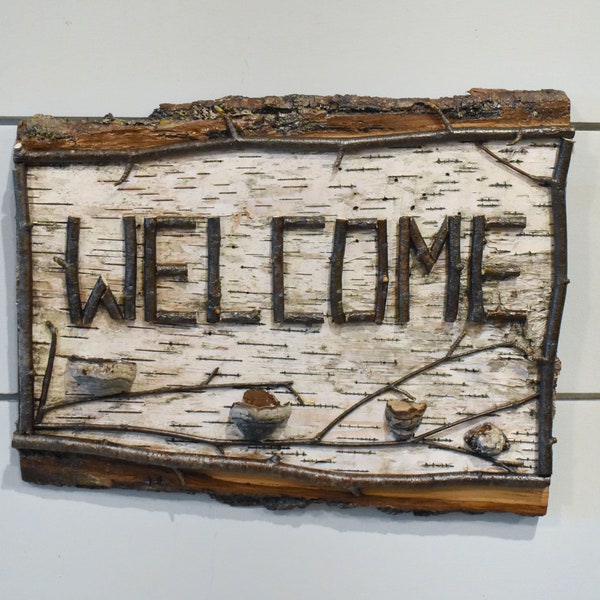 Birch Sign - Etsy
