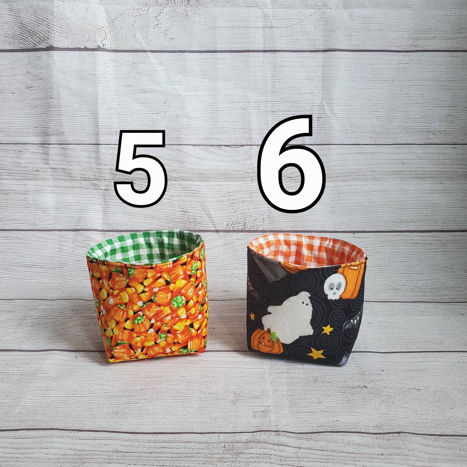 MINI Halloween Basket Bag Bin, Party Favor, Hostess Gift, Pumpkin ...