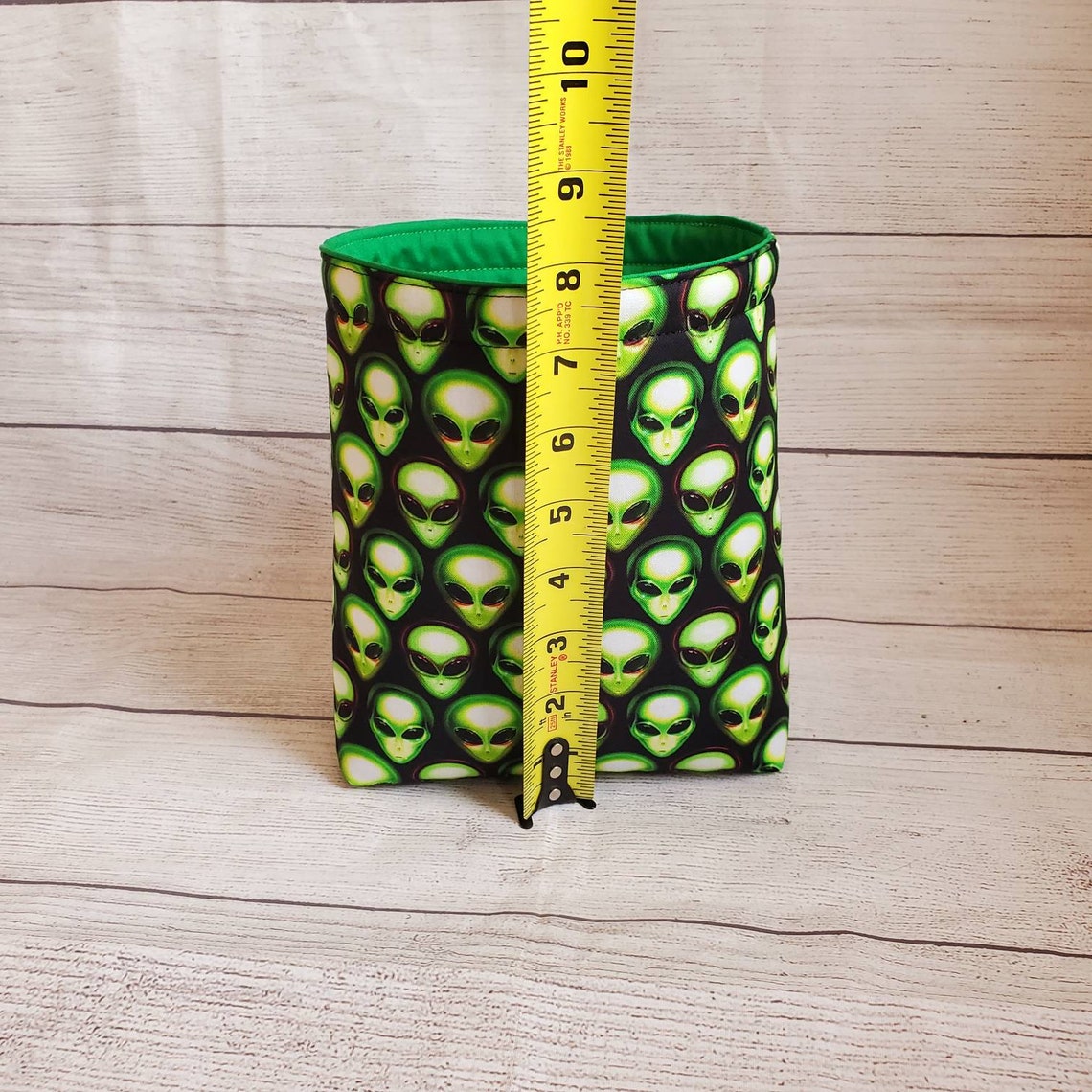 Alien Themed Fabric Basket Bin Bag Extraterrestrial Party - Etsy