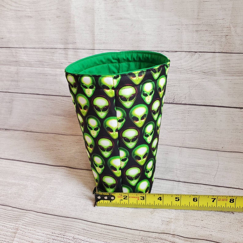Alien Themed Fabric Basket Bin Bag Extraterrestrial Party - Etsy