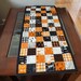 Quilted Halloween Table Runner, Gothic Table Topper, Handmade Fall ...