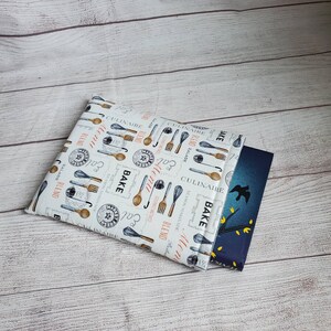 Padded Book Sleeve, Padded Tablet Sleeve, Book Cover, Culinary School ...