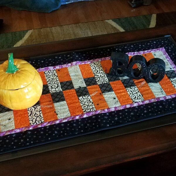 Halloween Table Runner Patterns - Etsy